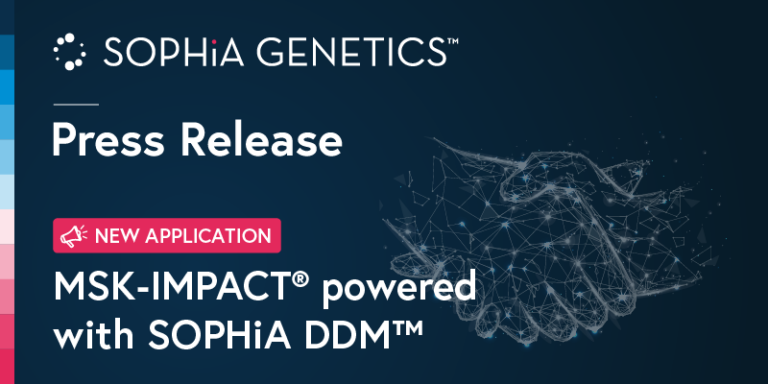 SOPHiA GENETICS Launches MSK-IMPACT® powered with SOPHiA DDM™ at AMP ...