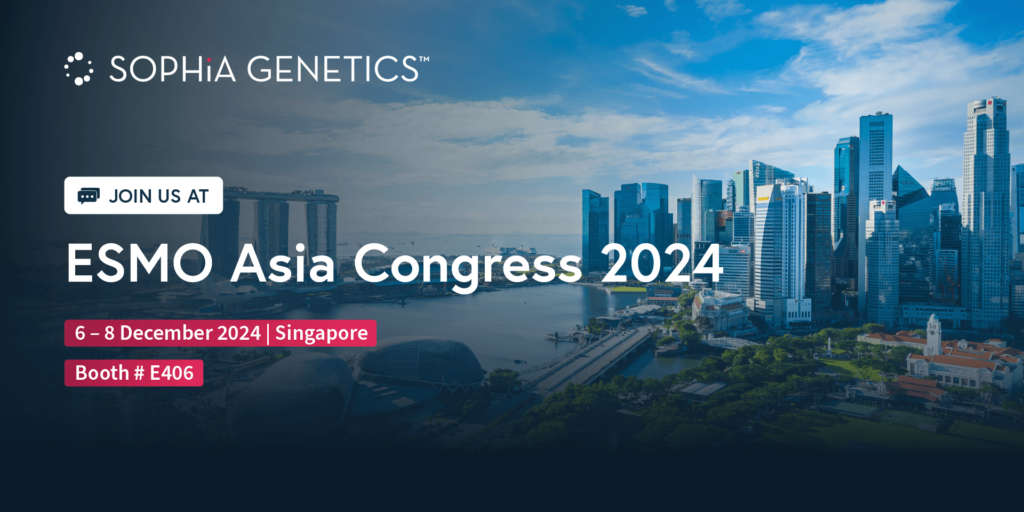 ESMO Asia 2024 - SOPHiA GENETICS