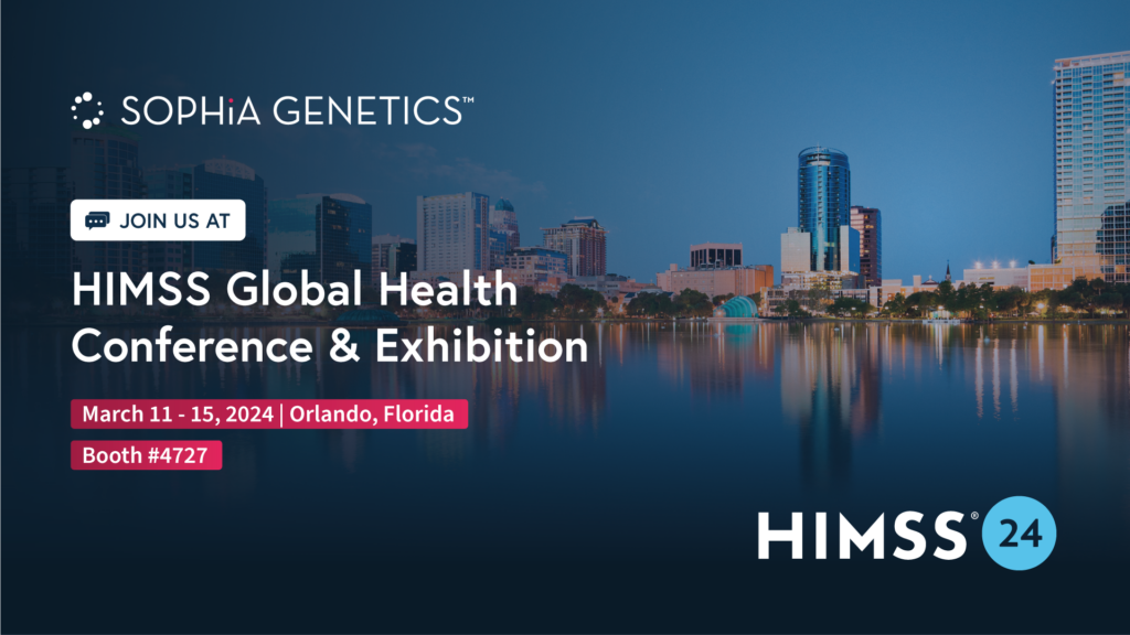 HIMSS 2024 - SOPHiA GENETICS